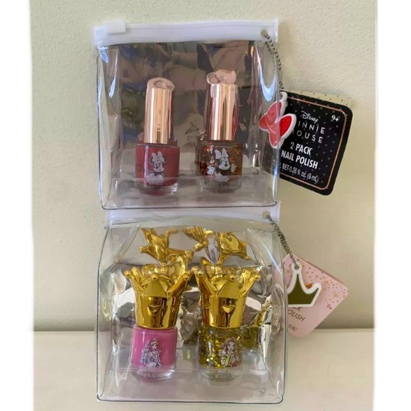Disney | Accessories | Lot 4 Disney Nail Polish Minnie Mouse Princess ...